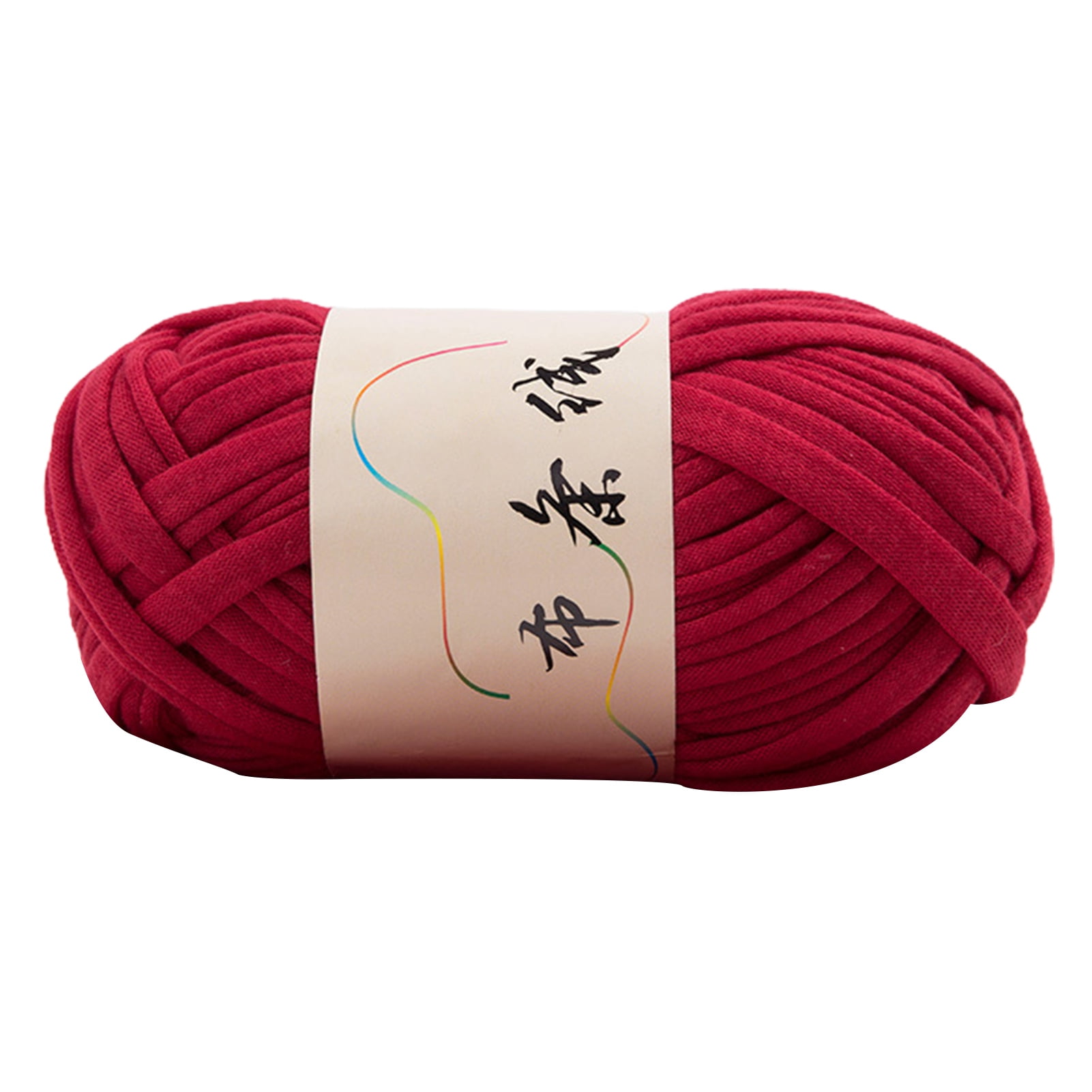 NIBOLOG Cloth Yarn Hand-knit Hard to Shrink - Multi-colored Soft Carpet ...