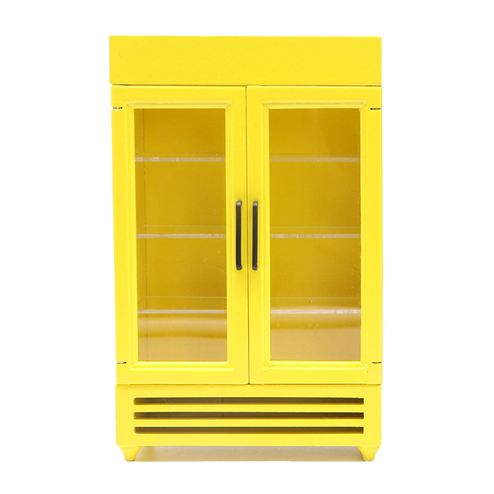 NIBOLOG Dollhouse Freezer - High Simulation Miniature Refrigerator ...