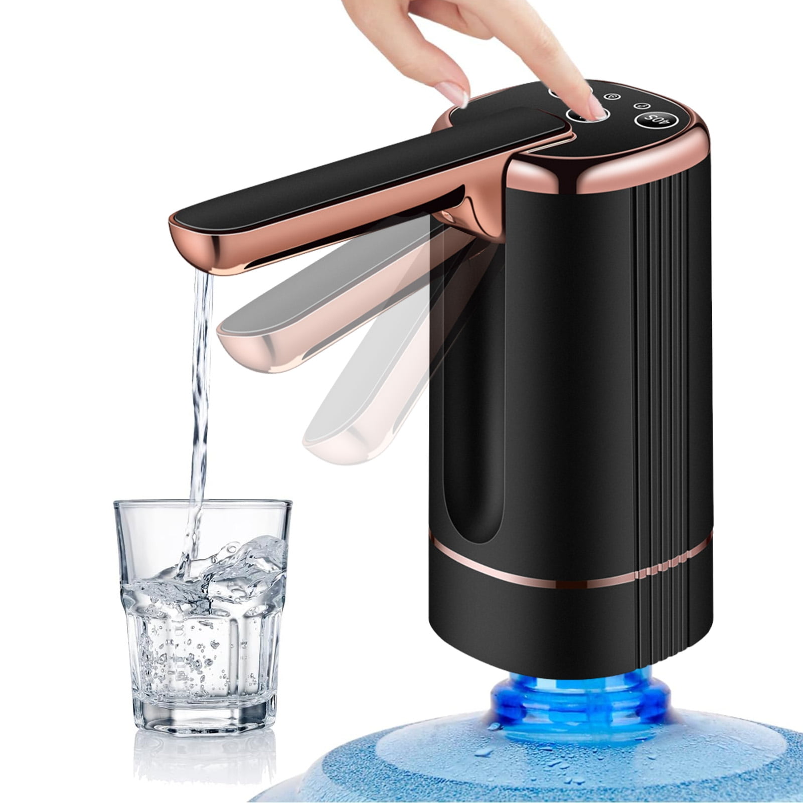 NIBOLOG Electric Water Pump Low Noise Foldable Rechargeable High ...