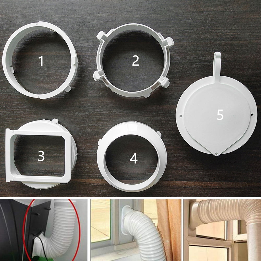 NIBOLOG Exhaust Hose Pipe Interface Connector Adapter Mobile Air ...