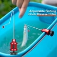 NIBOLOG Fishing Hook Remover Quick Remove Metal Hook Disgorger Portable ...