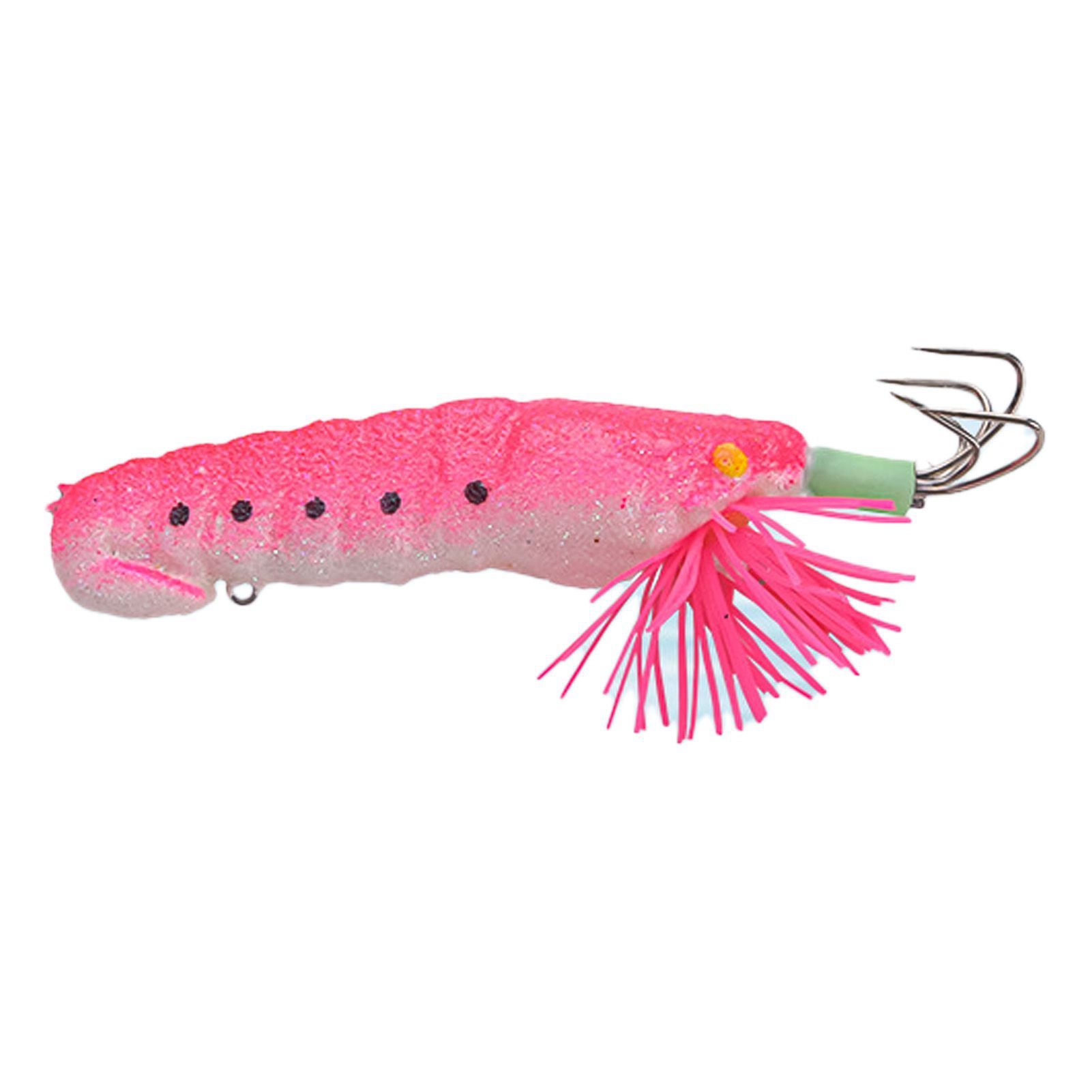 NIBOLOG Fishing Lure Octopus Ultra-Sharp Plastic Shrimp Cuttlefish Squid Hook Rigs for Fishing ...