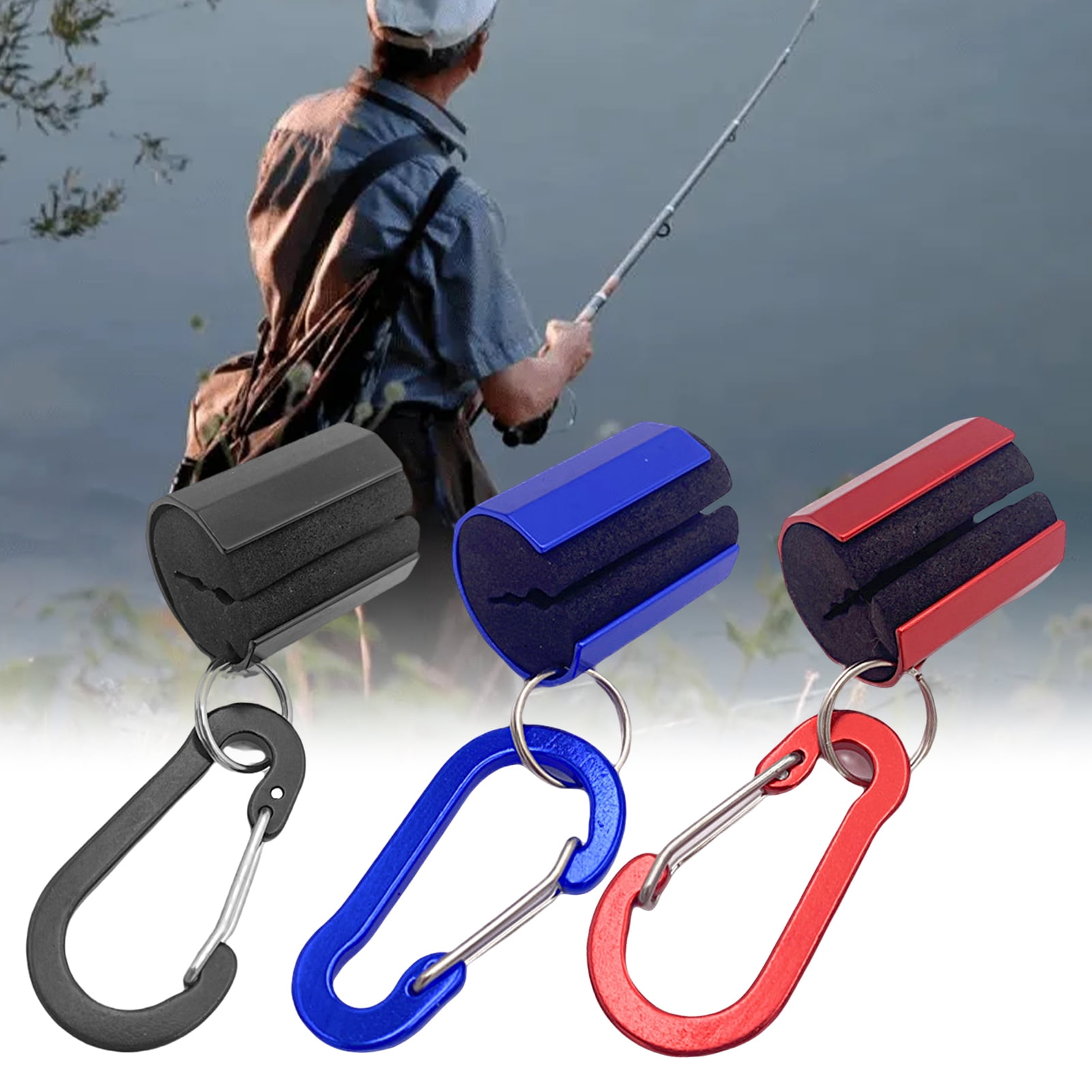 NIBOLOG Fishing Rod Clip Anti-scratch High Stability High-Strength Soft ...