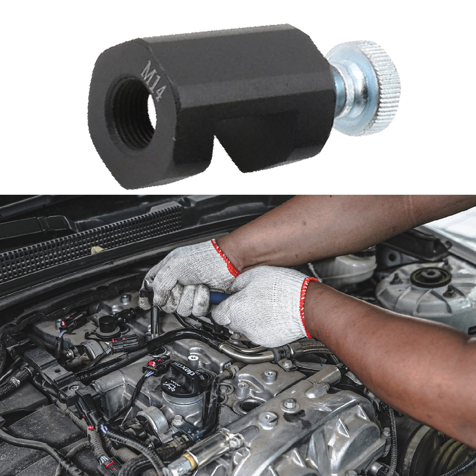 NIBOLOG HHS01 Spark Plug Gap Tool Portable Universal Aluminium Alloy ...