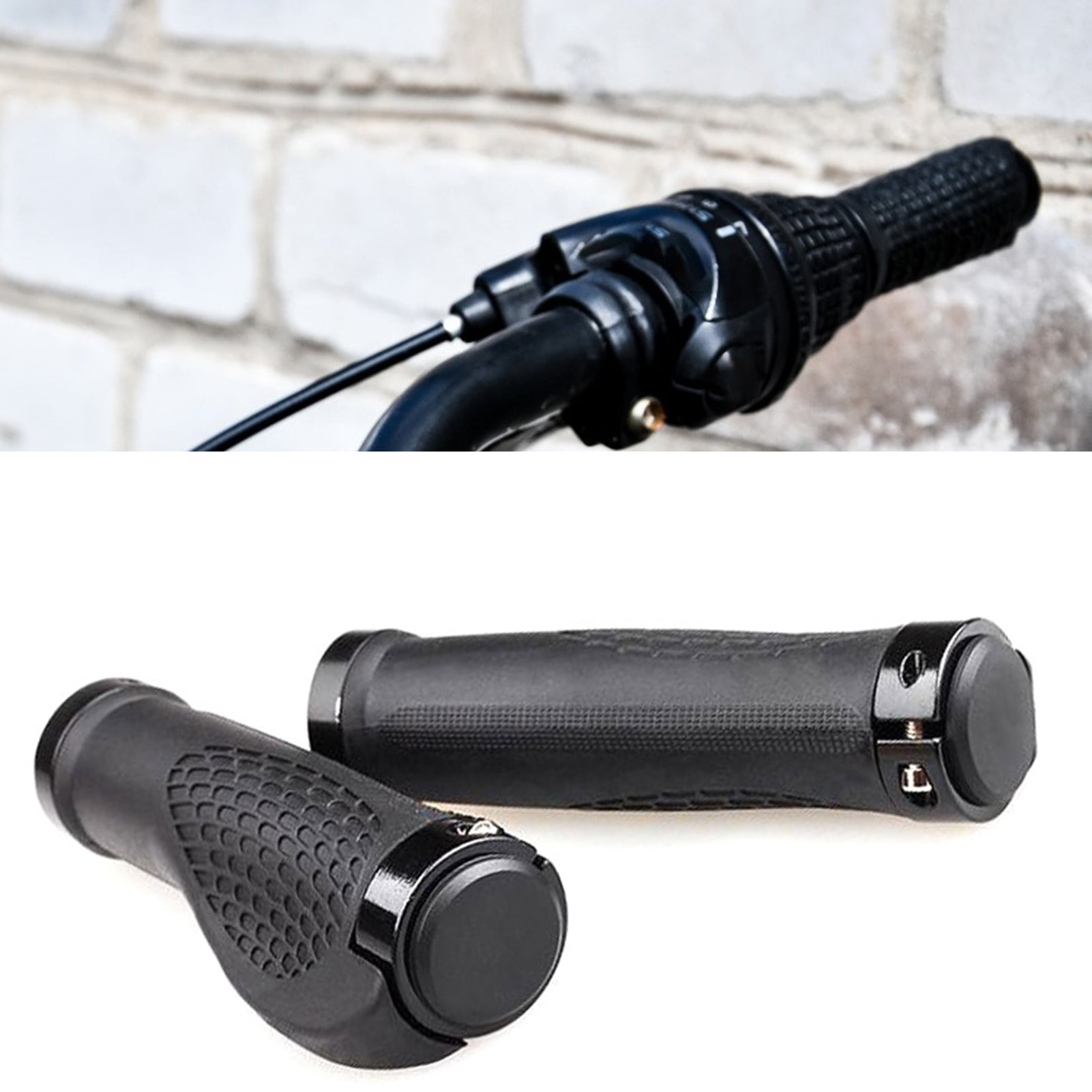 NIBOLOG Handlebar Covers Anti Slip Replacement Parts Rubber Ergonomics ...