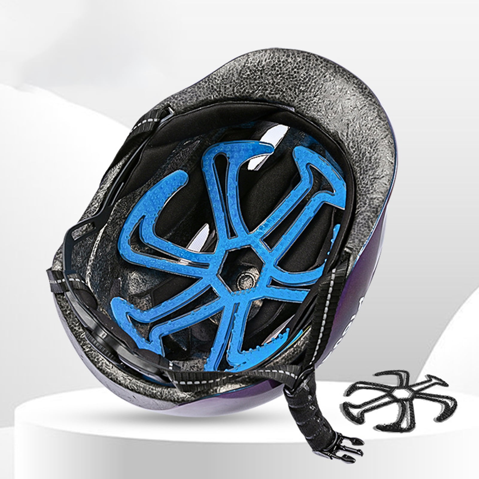 NIBOLOG Helmet Liner Pad Wearing Comfort Vibration Damping Reduce Odor ...
