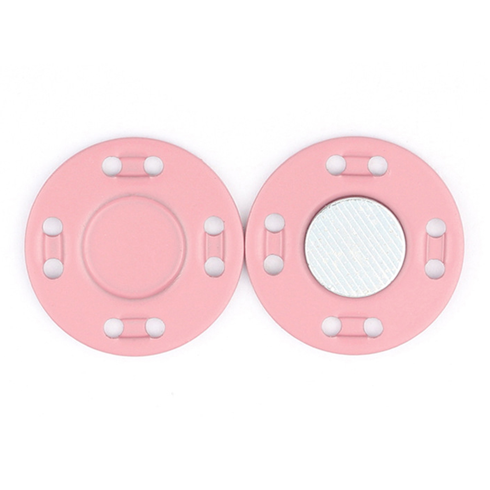 NIBOLOG Invisible Magnet Buttons - 1 Pair 8-holes Design Metal Clothes ...