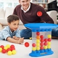 NIBOLOG Kids Bouncing Ball Board Game Adults Kids Family Party Multi ...
