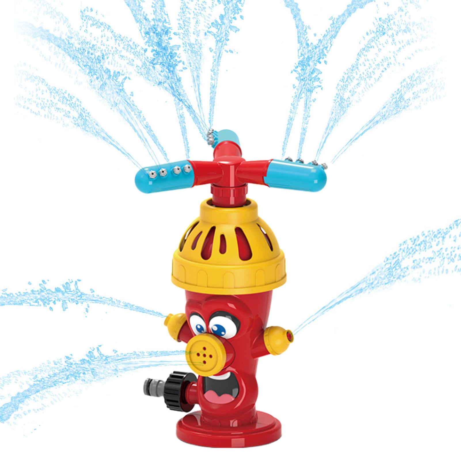 NIBOLOG Kids Hydrant Sprinkler Toy Summer Outdoor Garden Backyard Lawn ...