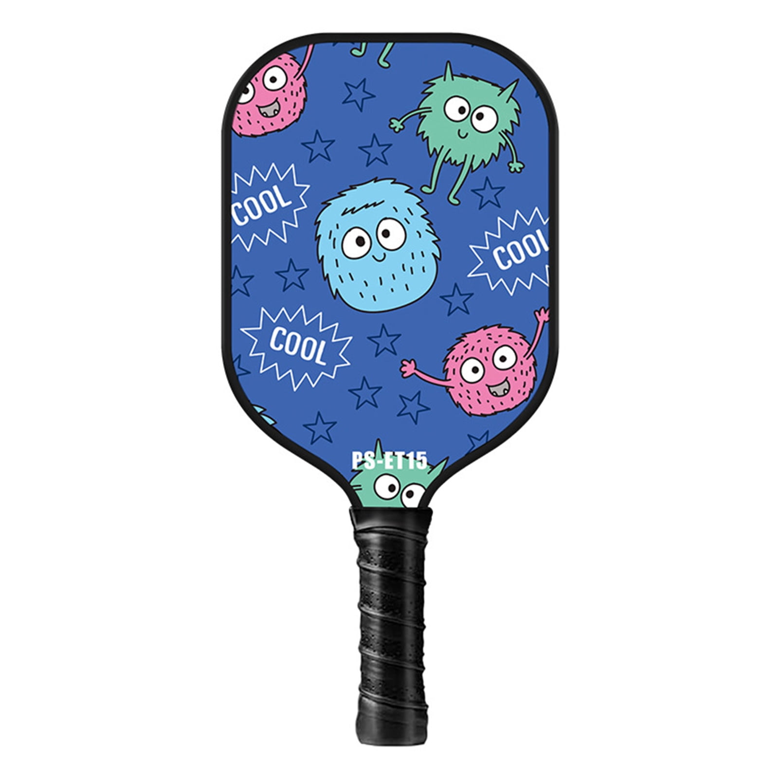 NIBOLOG Kids Pickleball Paddle Cartoon Print Lightweight Glass Fiber ...