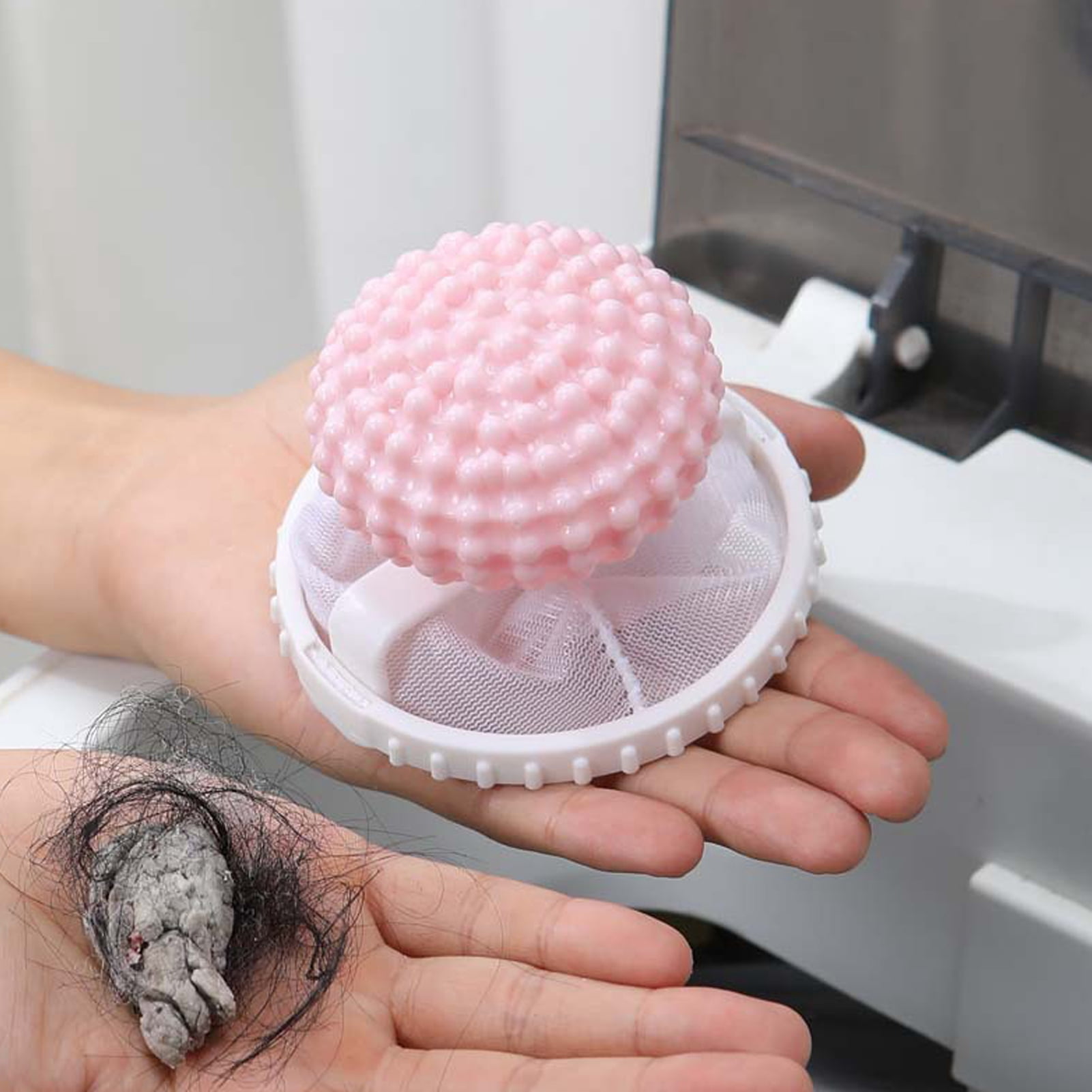 NIBOLOG Laundry Ball Floating Pet Fur Lint Hair Catcher Household ...