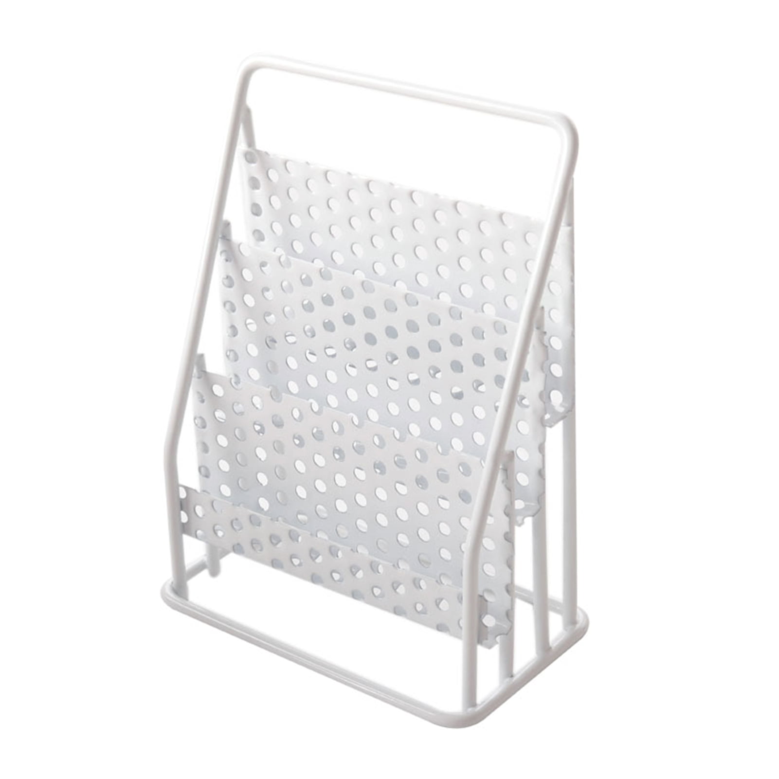 NIBOLOG Mini Newspaper Stand - 1/12 Scale Dollhouse Metal Rack ...