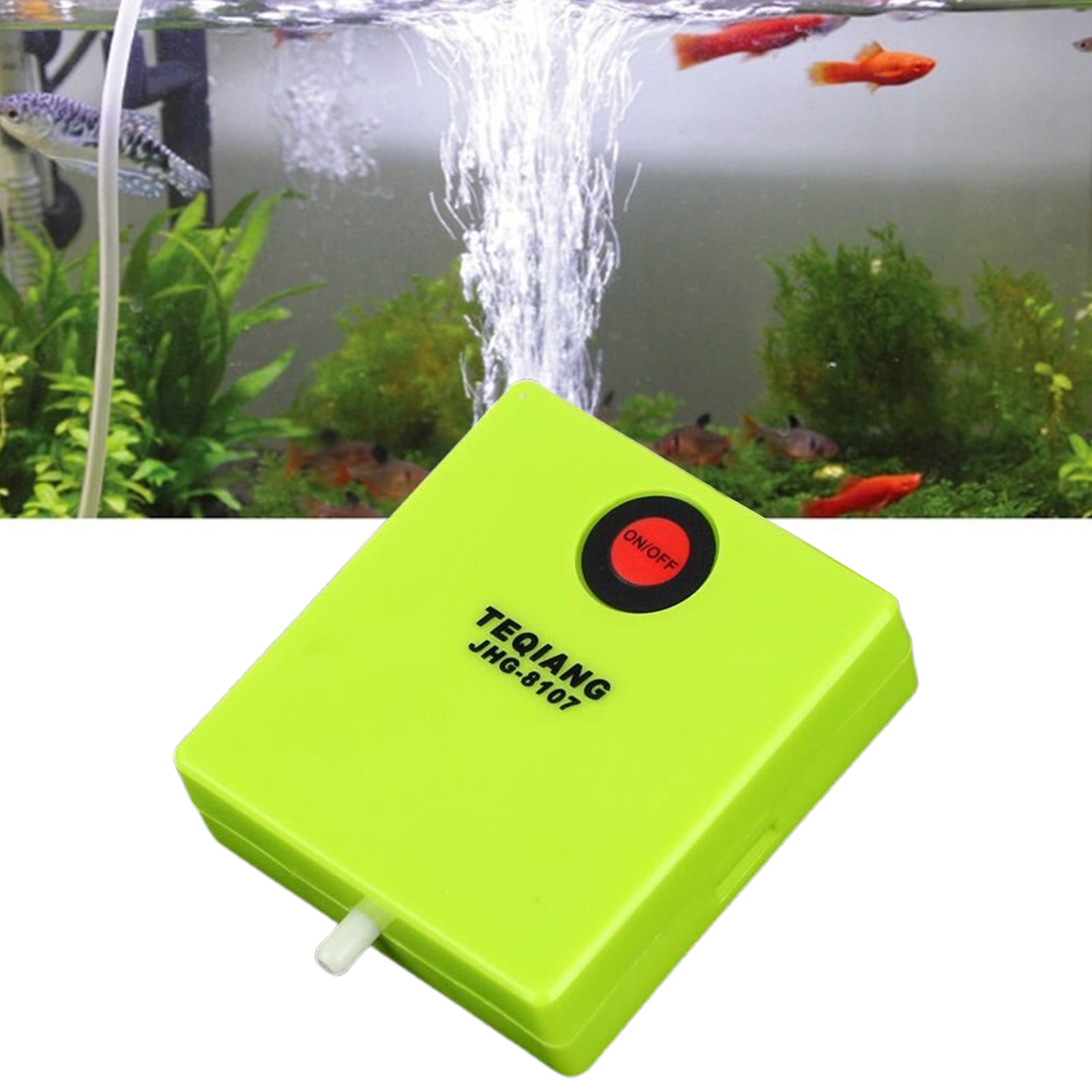 NIBOLOG Oxygen Pump Delicate Portable Effective Fish Tank Air ...