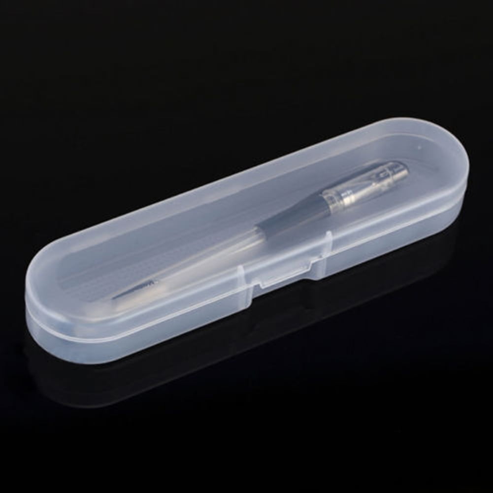 NIBOLOG Plastic Clear Transparent Long Storage Box with Lid Collection ...