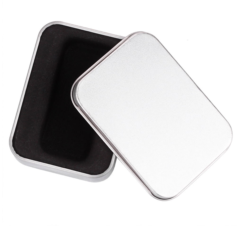 NIBOLOG Portable Iron Storage Collectable Box Case Container Holder ...