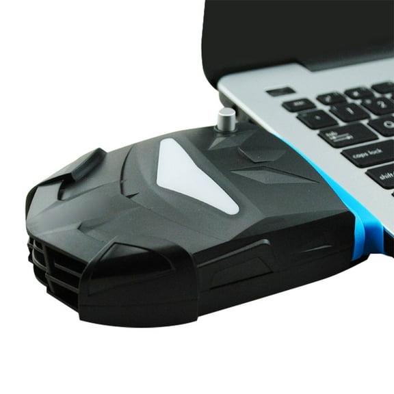 Laptop Cooling Pad, Portable Folding USB Dual Fan Cooler, Black ...