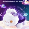 NIBOLOG Rabbit Turtle Plush Toy with Bead Chain Twelve Constellations ...