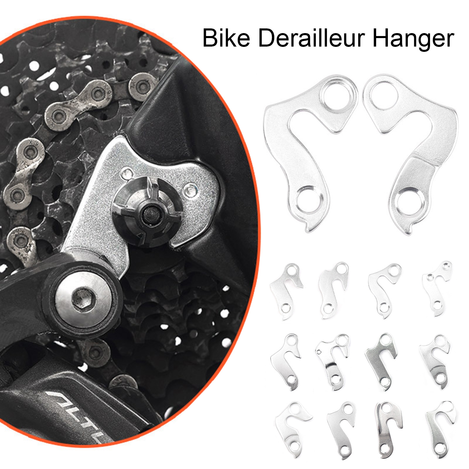 NIBOLOG Replacement Hanger Part for Rear Derailleur Mountain Bikes ...