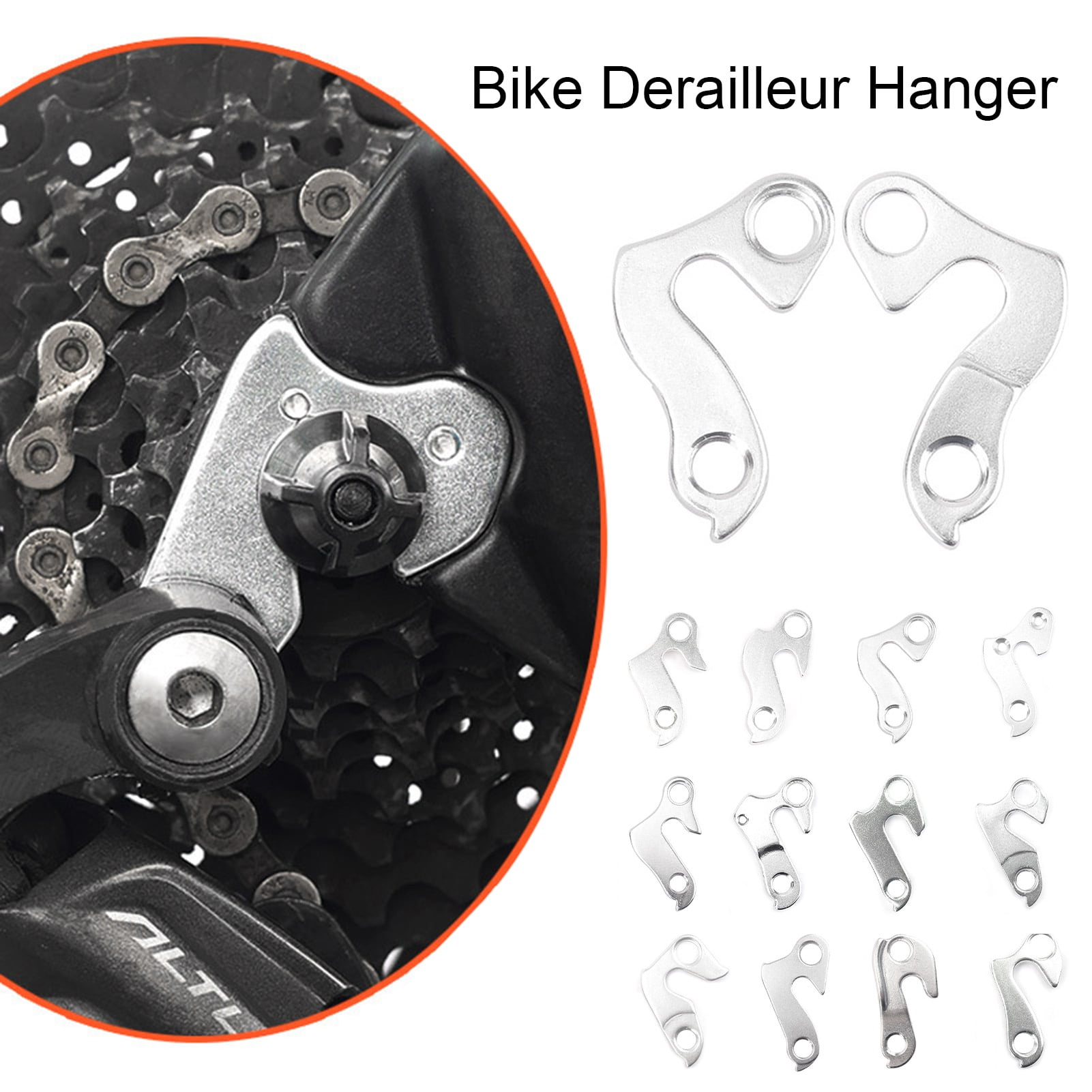 NIBOLOG Replacement Hanger Part for Rear Derailleur Mountain Bikes ...
