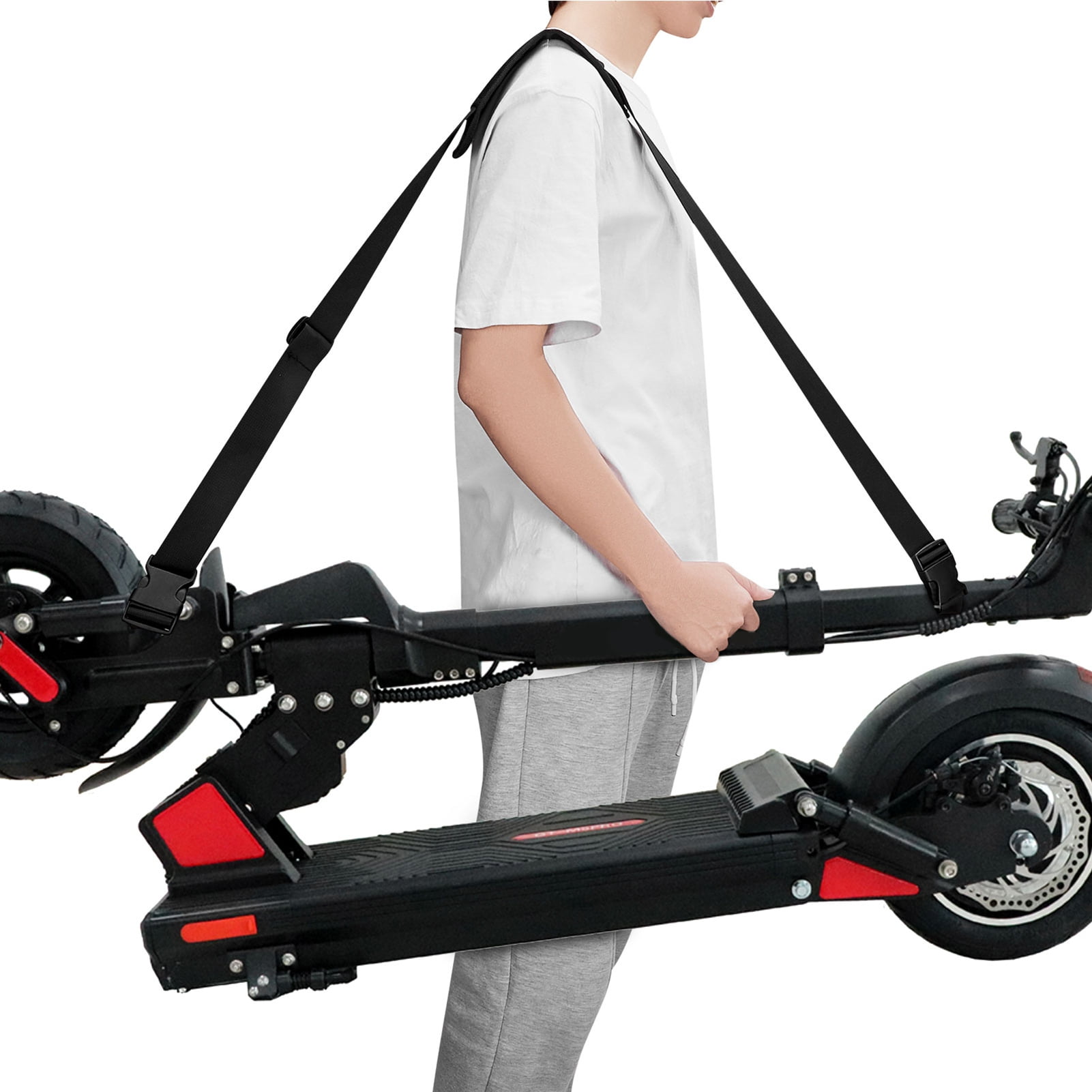 NIBOLOG Scooter Carrying Strap Strong Bearing Capacity Adjustable Non ...