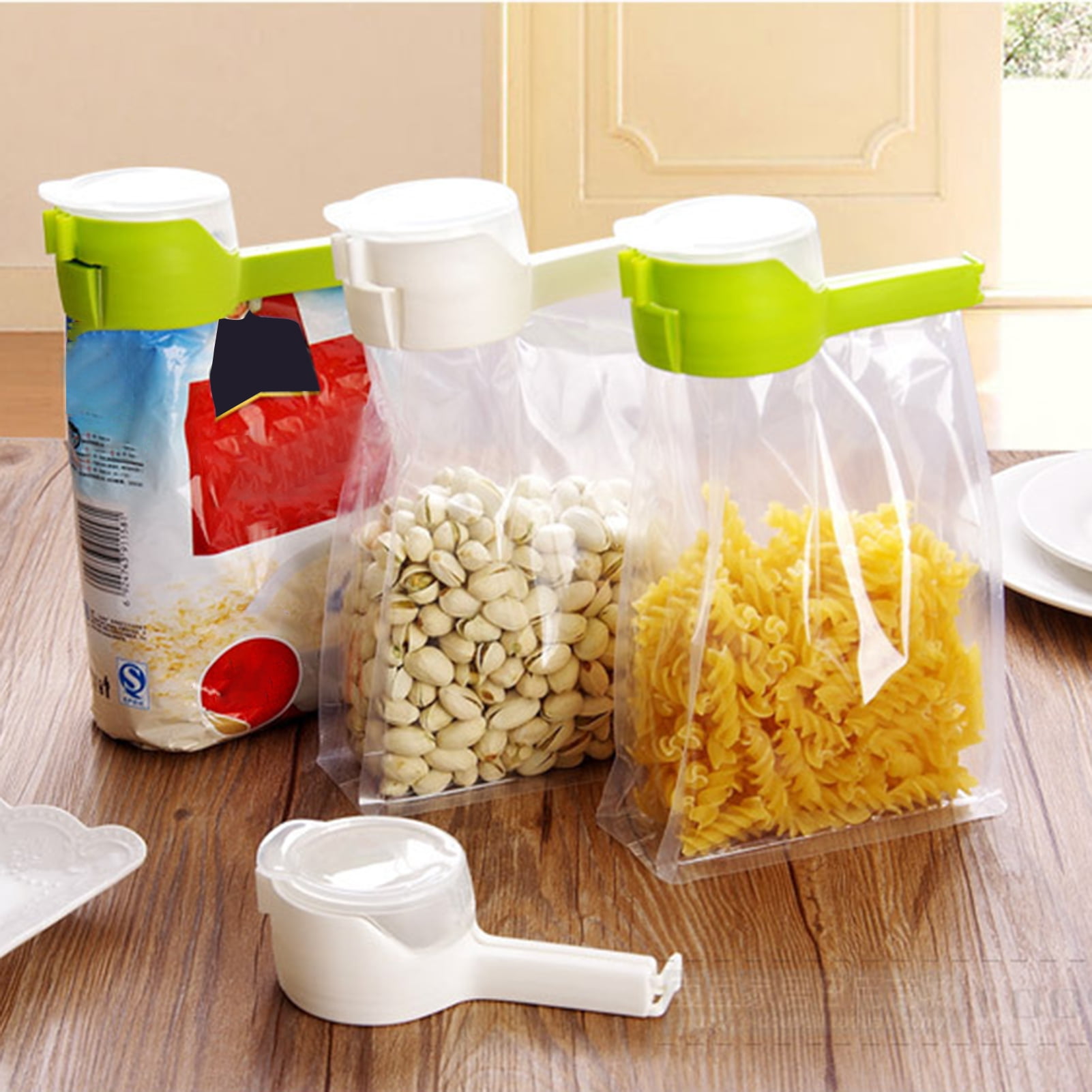 NIBOLOG Sealing Clamp DIY Convenient Effective Food Storage Clip Snack ...