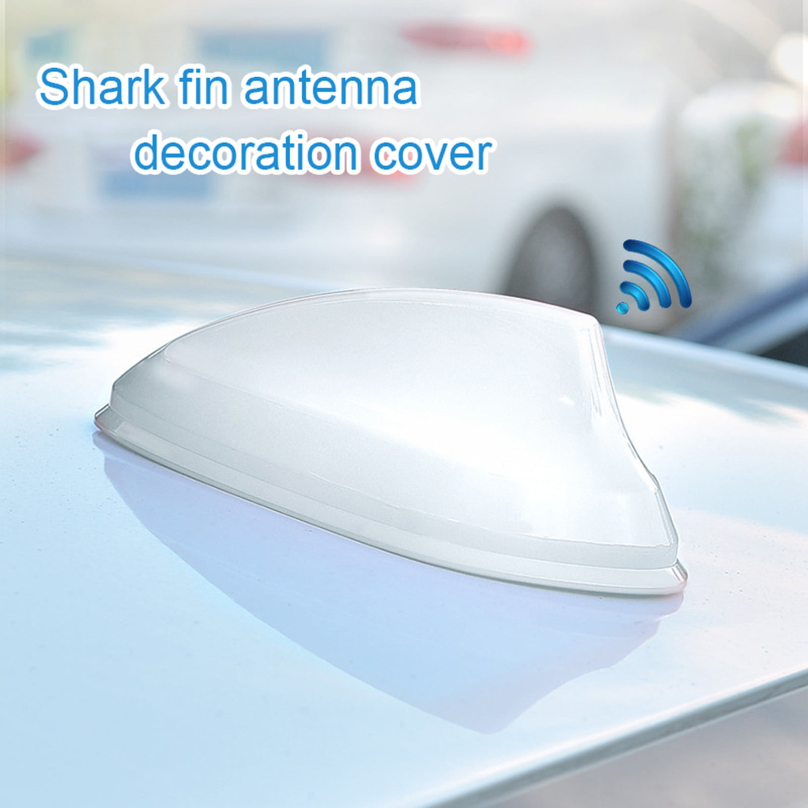 NIBOLOG Shark Fin Antenna - Universal Waterproof FM Radio Signal Aerial ...