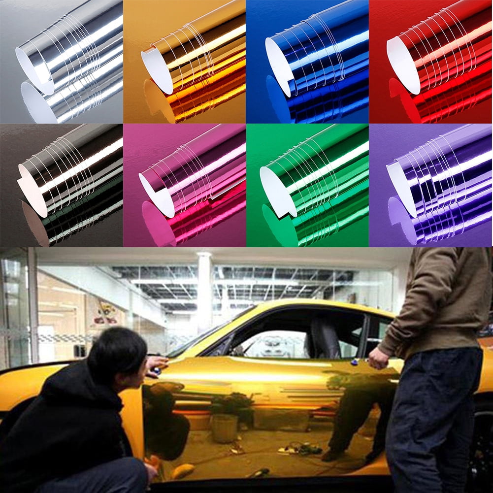 NIBOLOG Solid Color Waterproof UV Protected - Auto Wrap Film Car ...
