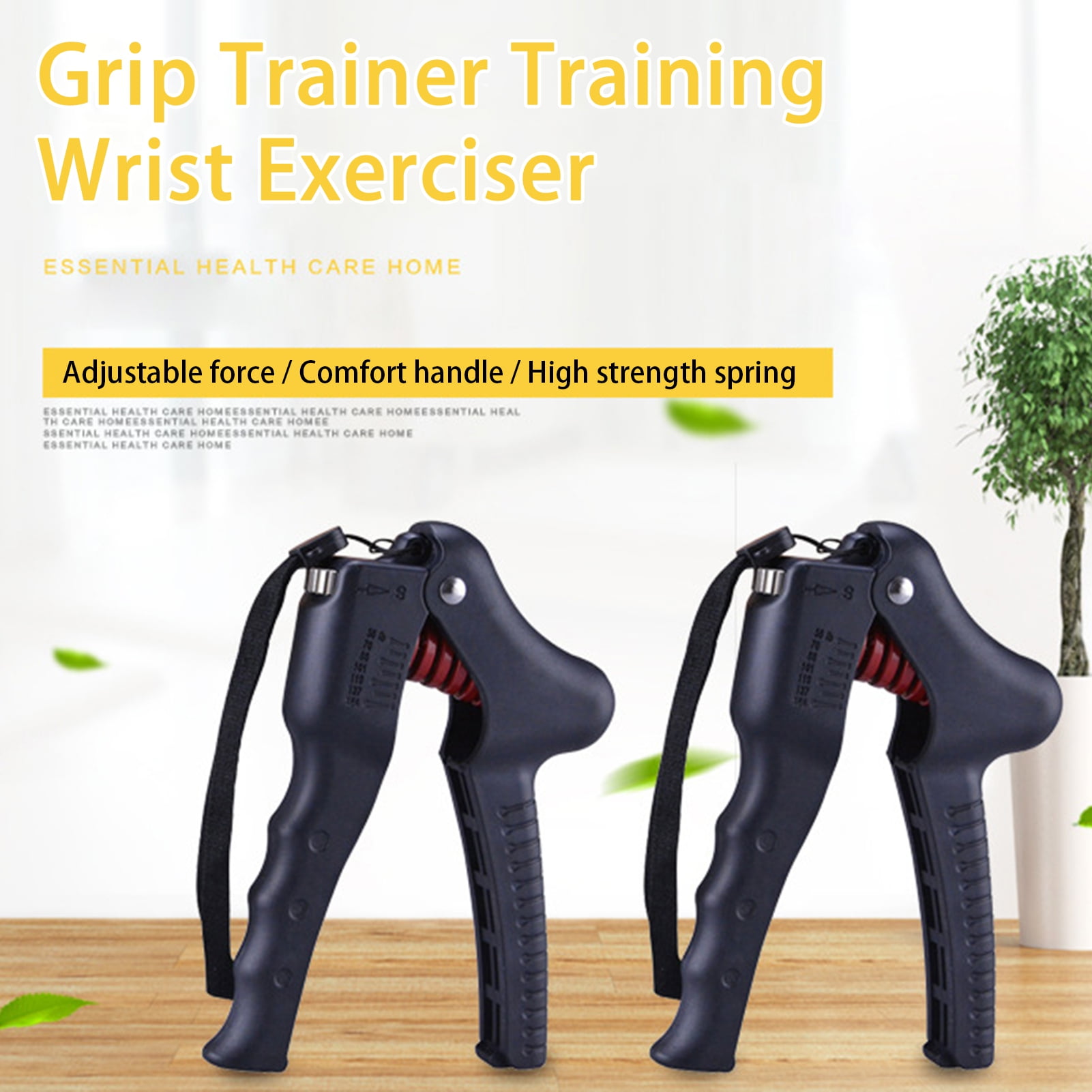 NIBOLOG Strength Gripper Ergonomics Adjustable Wrist Training Spring ...