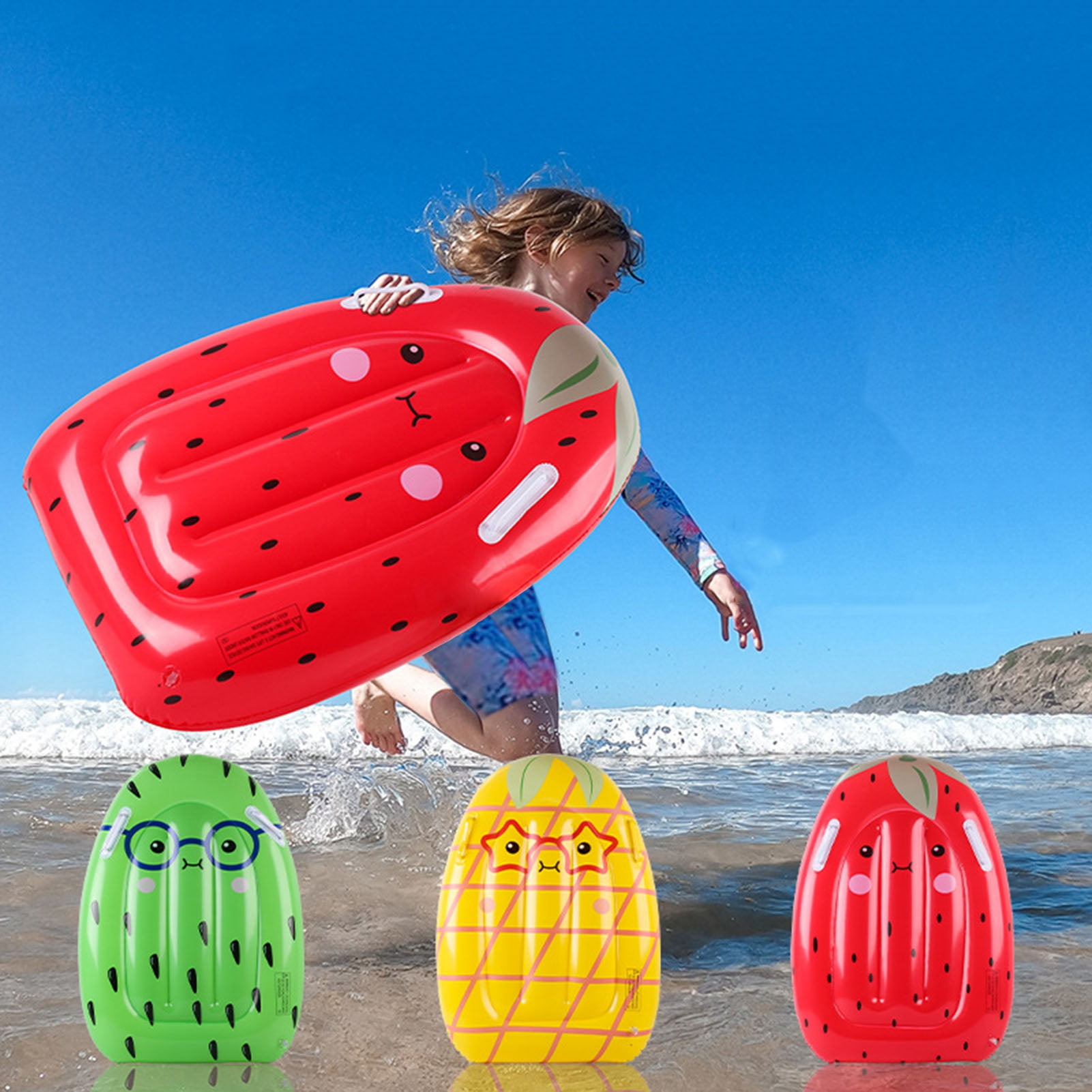 NIBOLOG Swimming Pool Inflatable Surfboard Good Buoyancy Strong Load ...