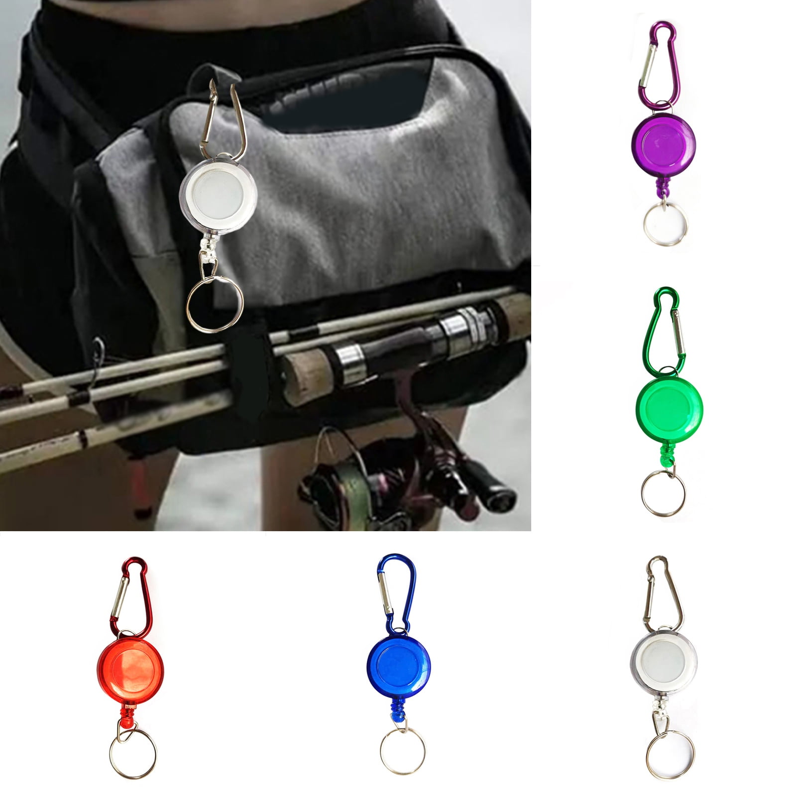 NIBOLOG Telescopic Buckle Heavy Duty Snap Hook Anti-rust Multi-function ...