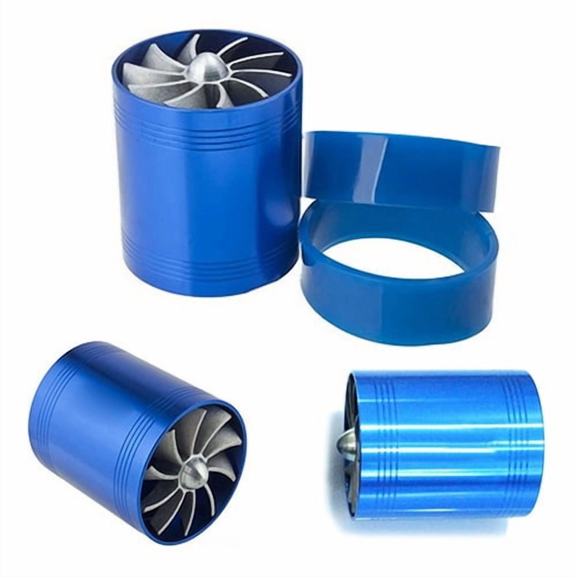NIBOLOG Tornado Turbine Air Intake - Gas Fuel Saver Single Fan ...