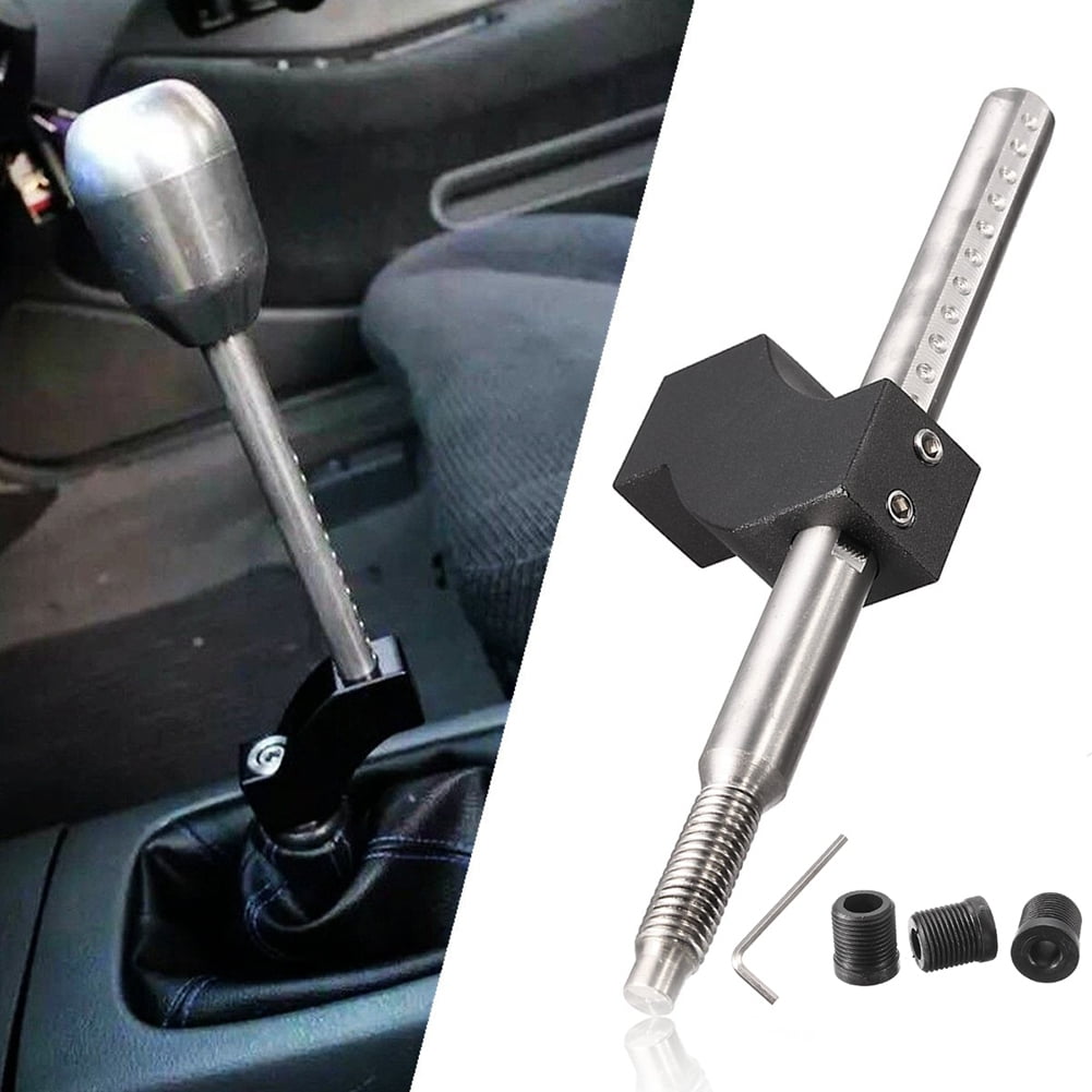 NIBOLOG Universal Aluminium Shift Knob Extender - Extension Lever Gear ...