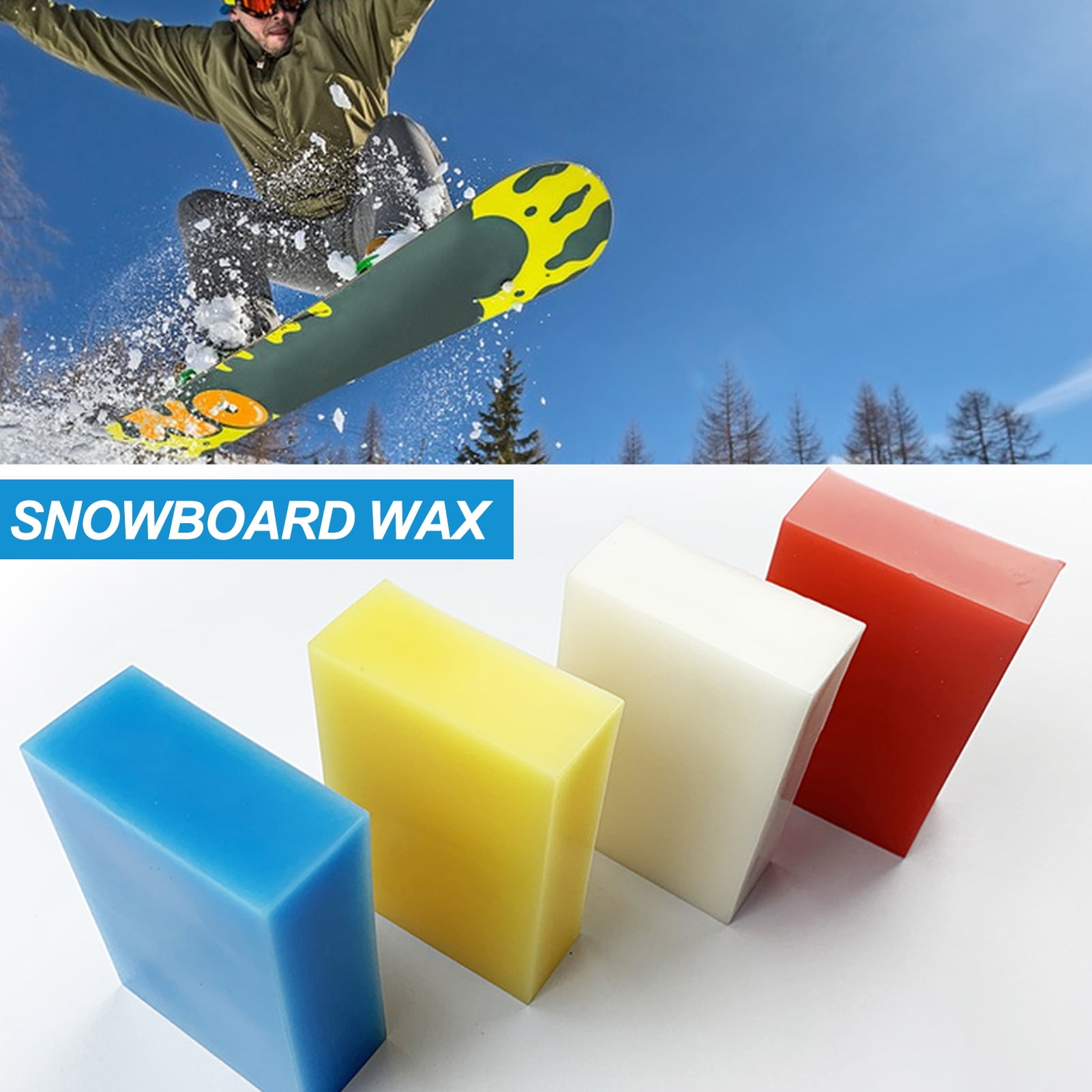 NIBOLOG Universal Ski And Snowboard Wax All Snow Temperature Wax Snow ...