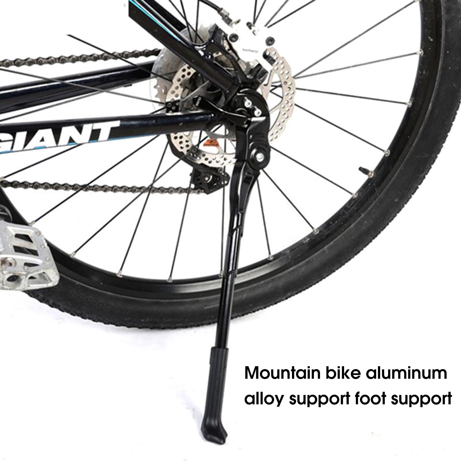 NIBOLOG Widen Bike Side Stand Flexible Aluminium Alloy Adjustable Angle ...