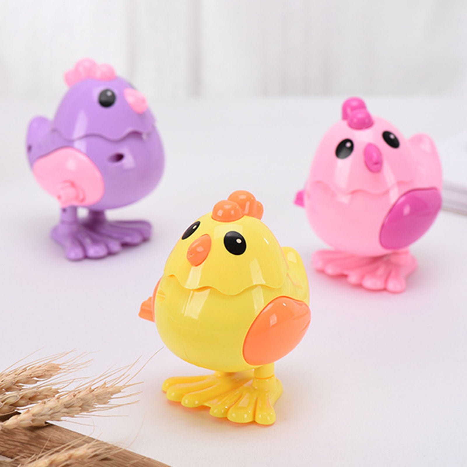 NIBOLOG Wind-Up Toy Creative Children Clockwork Winding Chick Shape ...