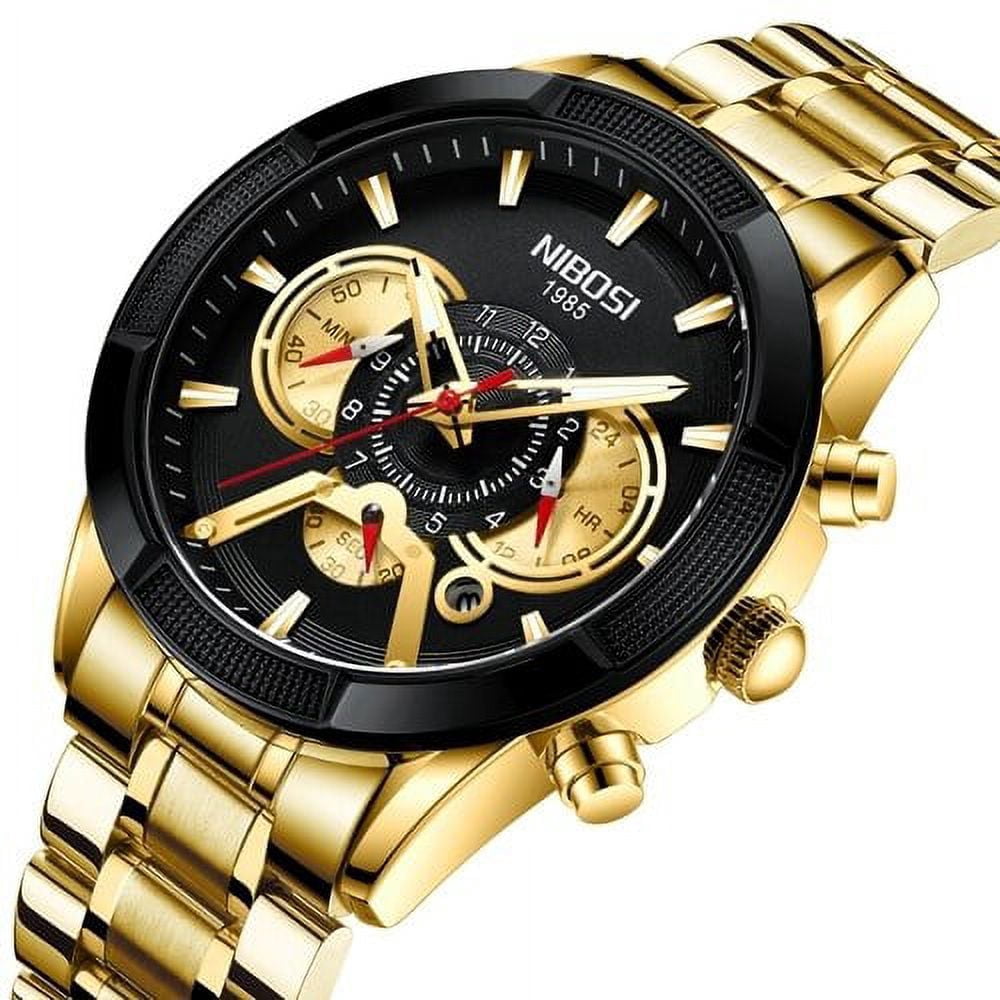 NIBOSI 2022 Mens Watches Blue Men Watch Top Luxury Brand Sport ...