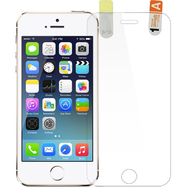 NIC Glasstic Mirror Screen Protector Film for Apple iPhone 5SE/5s/5 ...