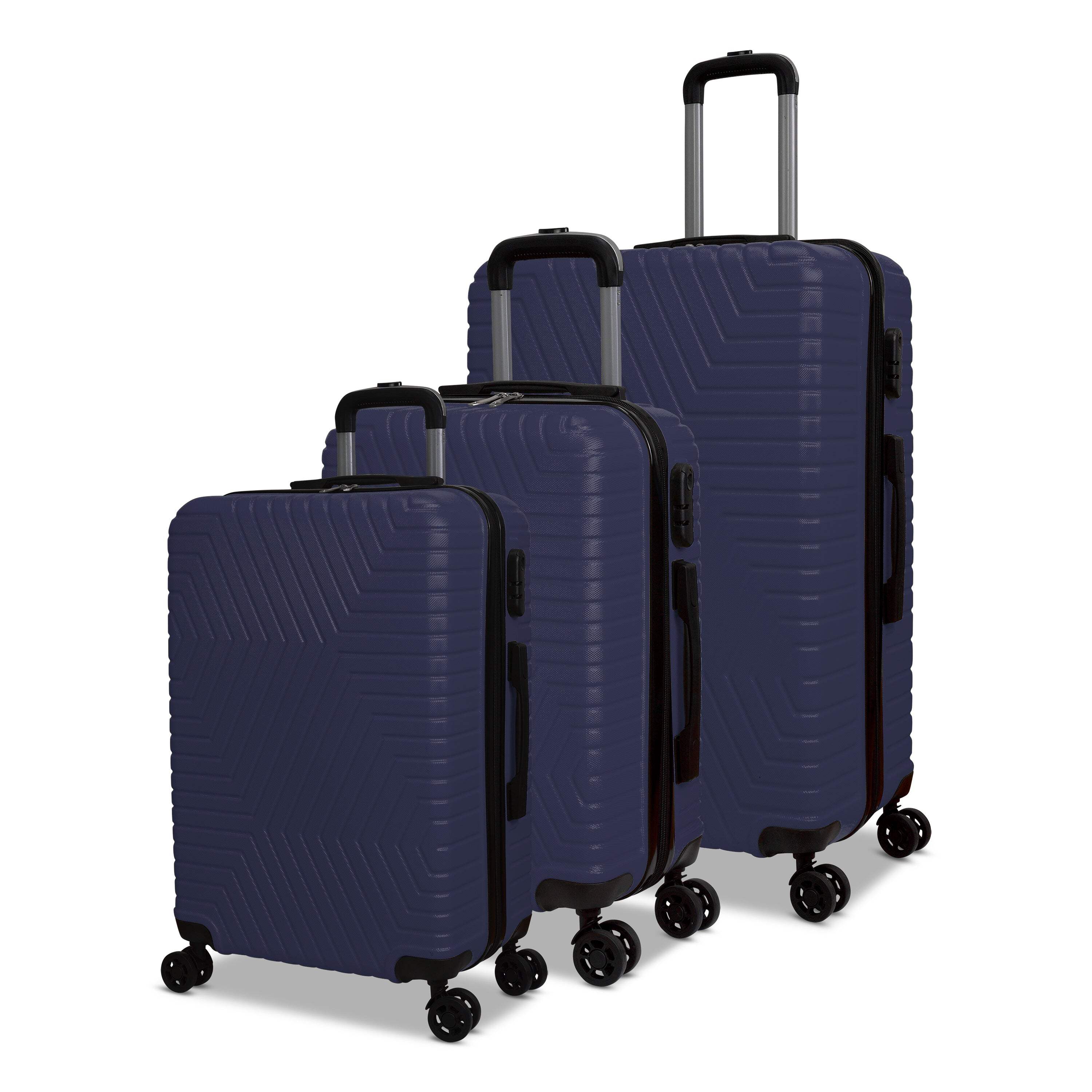 3 piece Luggage Set Lattitude Collection - Walmart.com