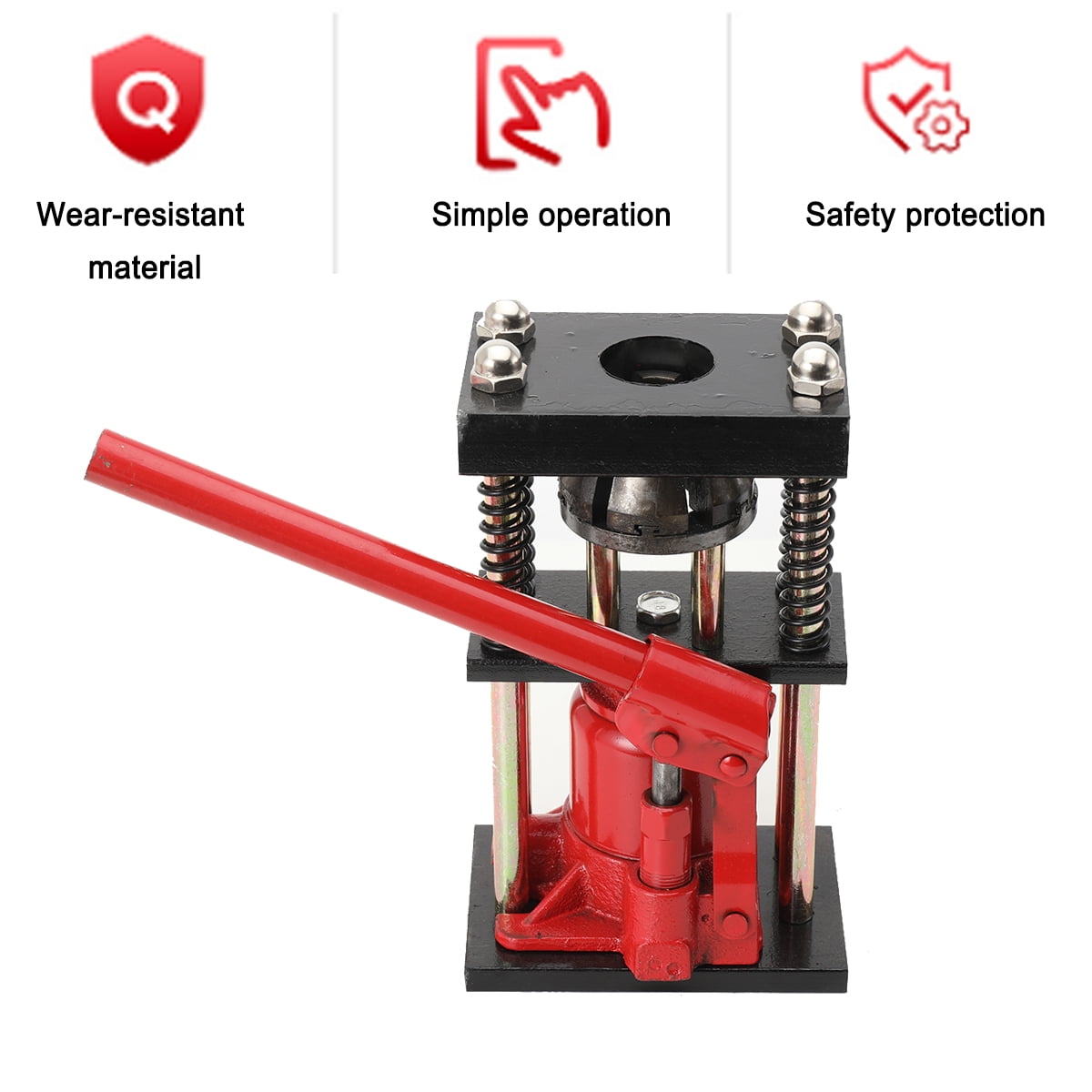 NICCOO 13-20mm Manual Hydraulic Hand Tool Benchtop Hydraulic Bottle ...