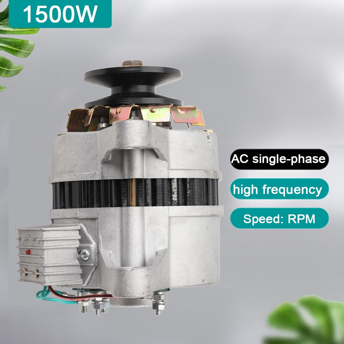 NICCOO 1500W 14V Copper Low Rpm PMA Permanent Magnet Alternator ...