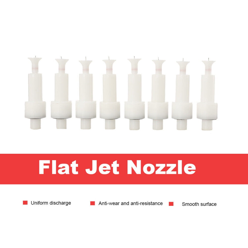 NICCOO 8pcs Sand Blaster Ceramic Nozzles Replacement Sandblasting Tips ...