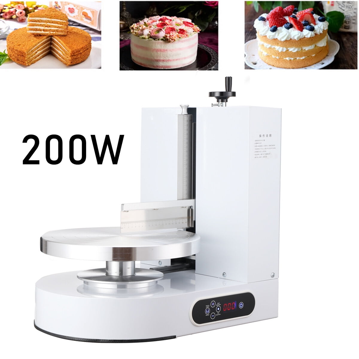 NICCOO Cake Decorating Device, Birthday Cake Cream Smooth Coating ...