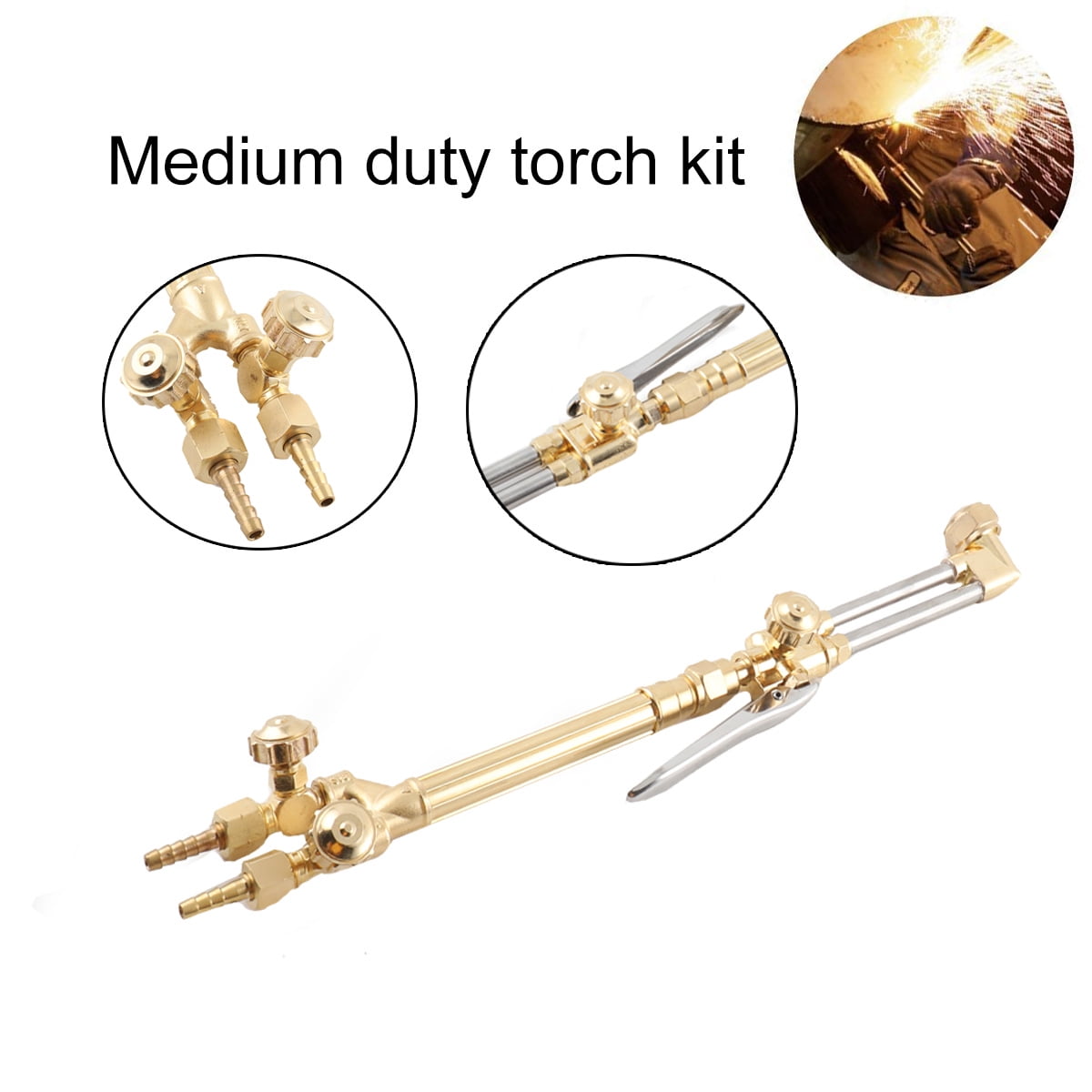 NICCOO Cutting Torch Medium Duty, Acetylene Oxygen Cutting Tools ...