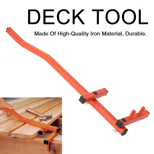 NICCOO Decking Straightening Hand Tool Kit Deck Board Bender Wood Gap ...