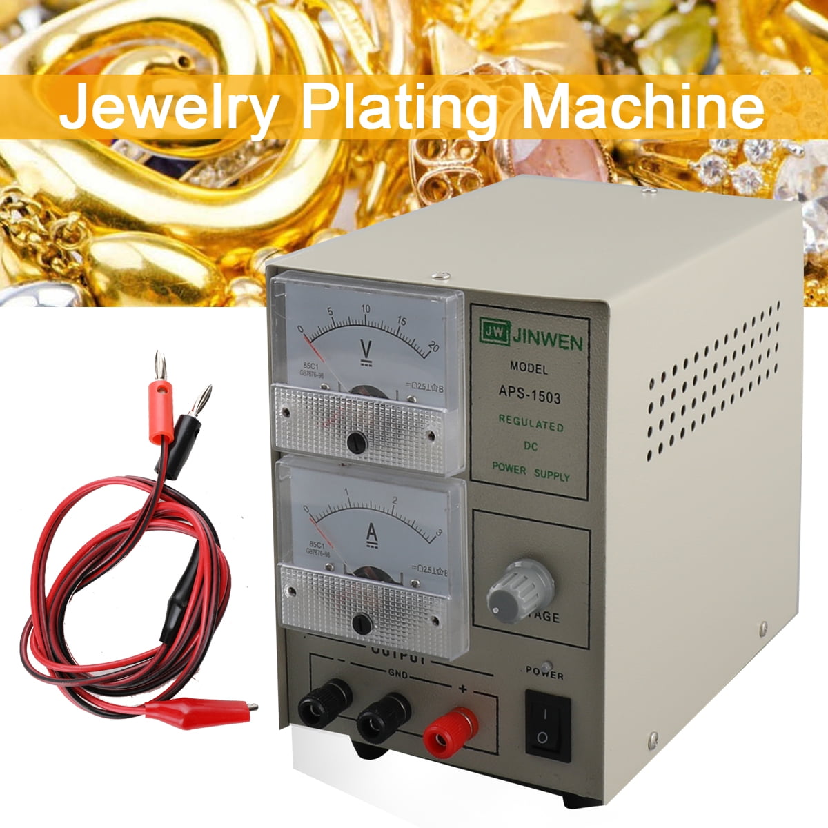 NICCOO Jewelry Gold Plating Machine Electroplating Gold / Silver ...
