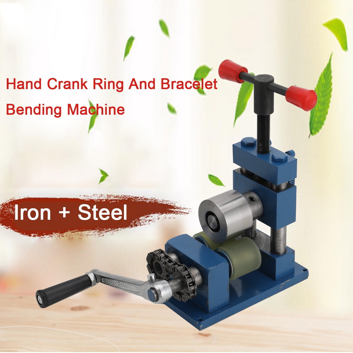 NICCOO Multi-Function Hand Crank Ring Bracelet Press Ring Bending ...