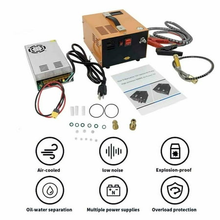 NICCOO Orange Air Compressor PCP High Pressure Pump Airgun Air ...