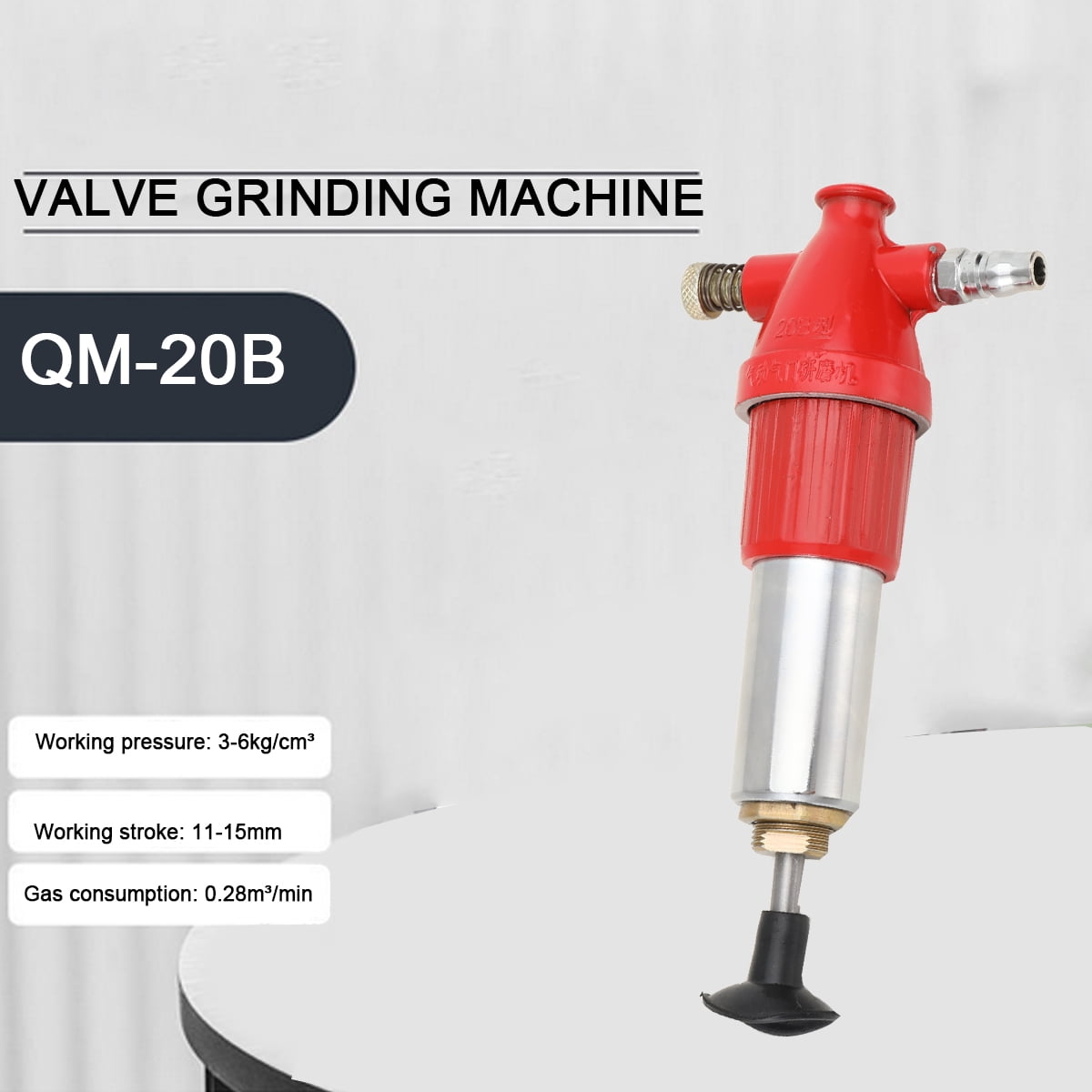 NICCOO QM-20B Valve Grinding Machine Air Operated Seat Engine Pneumatic ...