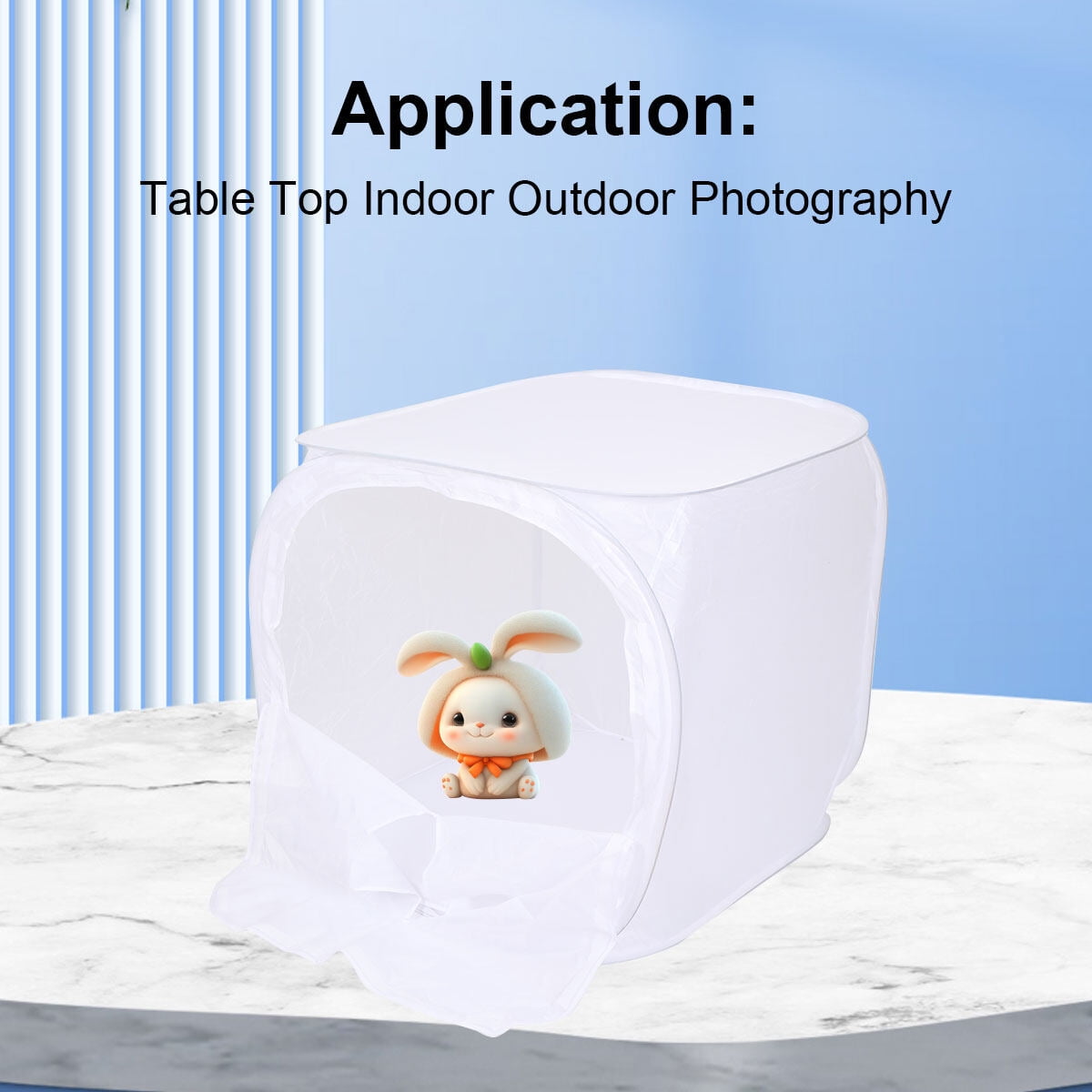 NICCOO Studio Portable Lightbox Photography Studio Softbox 32" LED ...