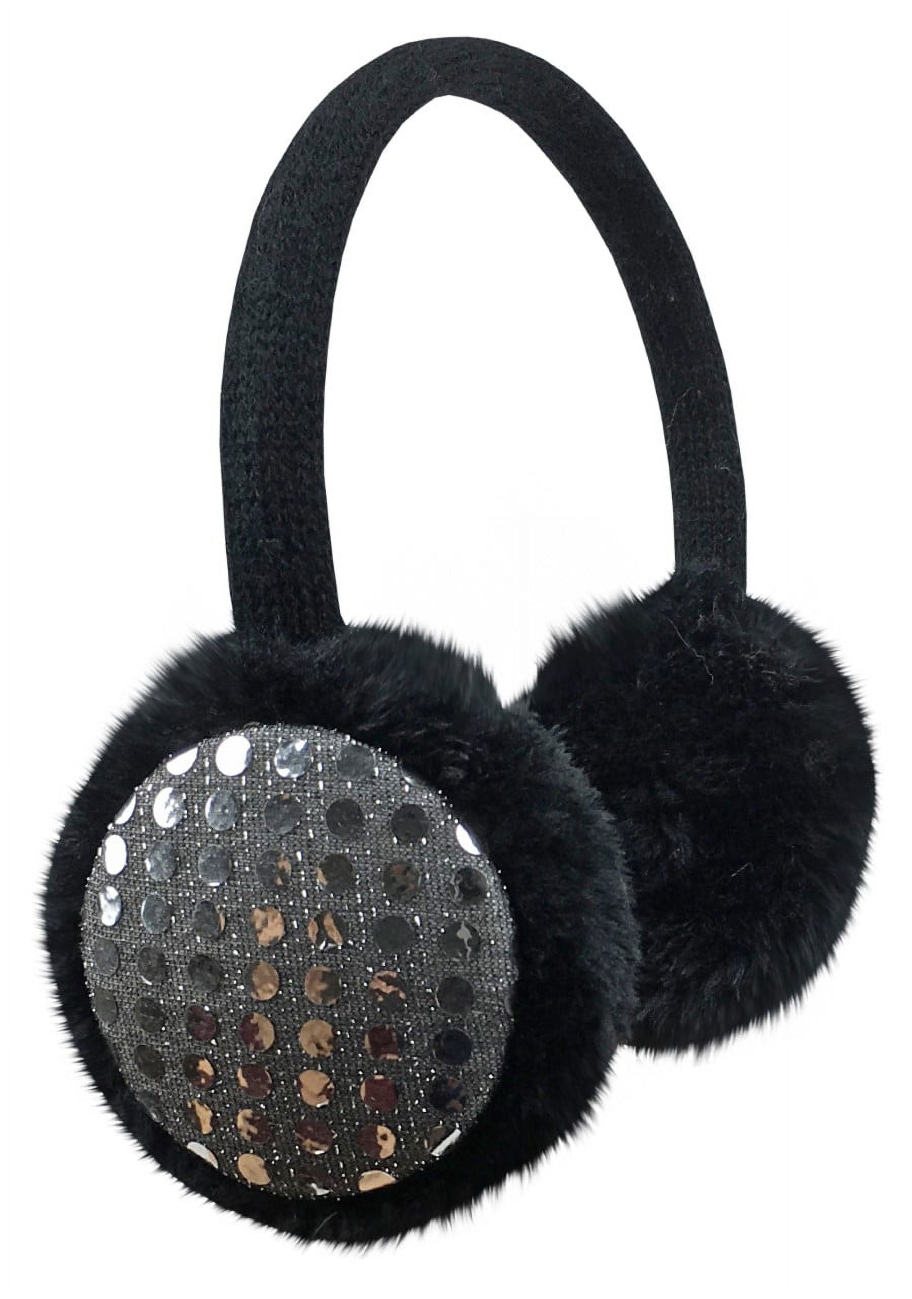 N'Ice Caps Girls Earmuffs Winter Adjustable Kids Warm Soft Plush Padded ...